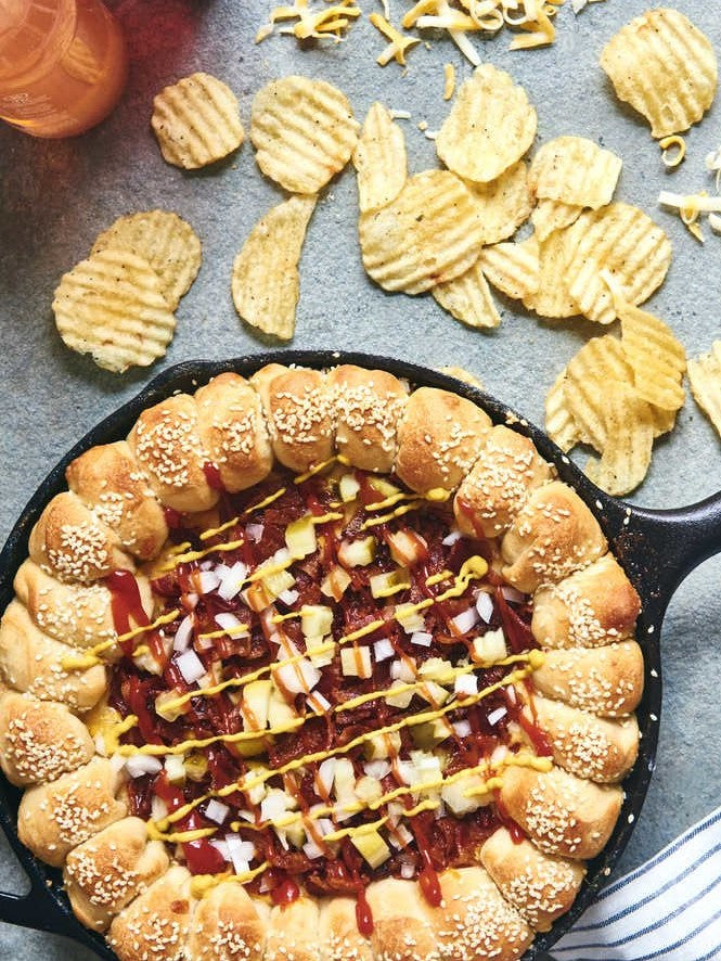 Bacon Cheeseburger Skillet Dip – Cabot Creamery