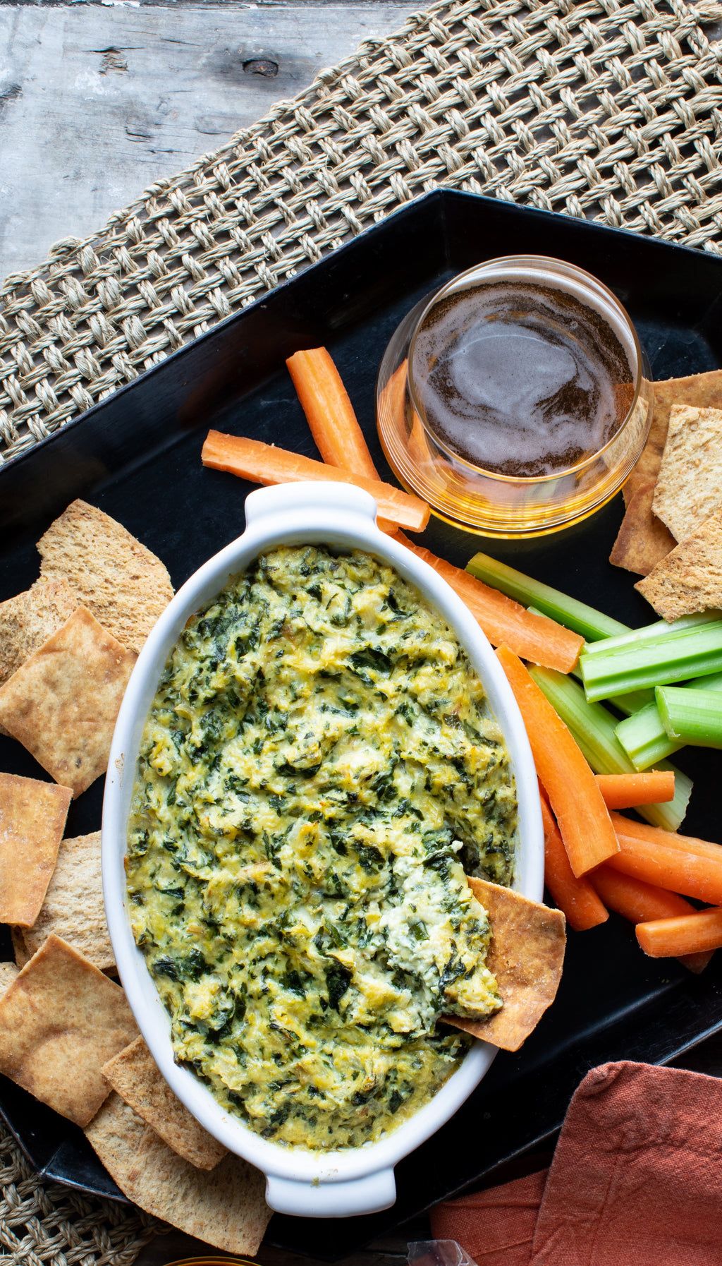 Lightened-Up Warm Artichoke & Spinach Dip – Cabot Creamery