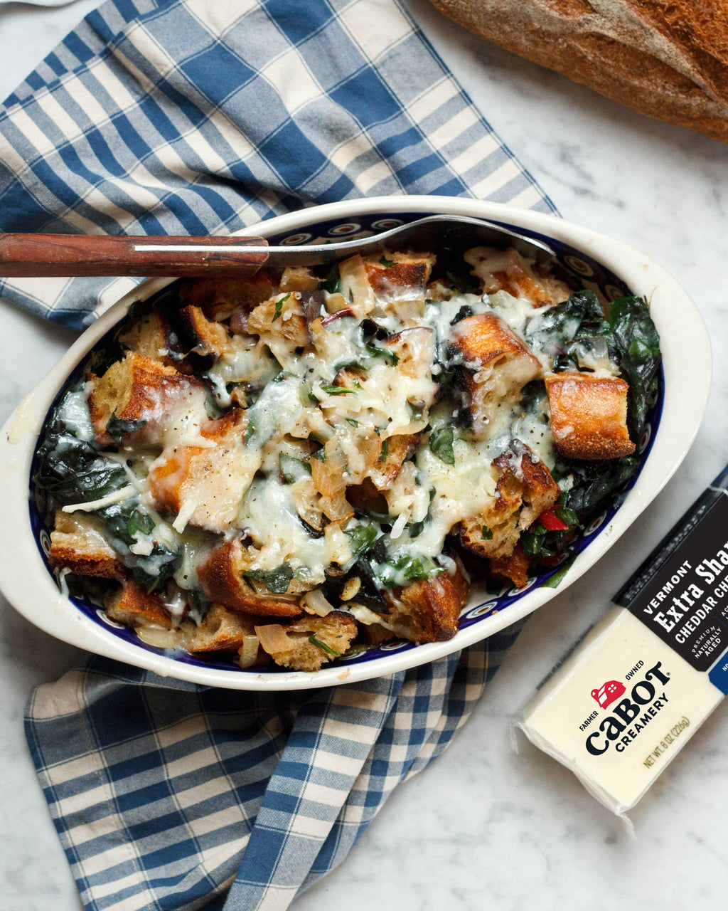 Baked Swiss Chard Cheddar Casserole – Cabot Creamery