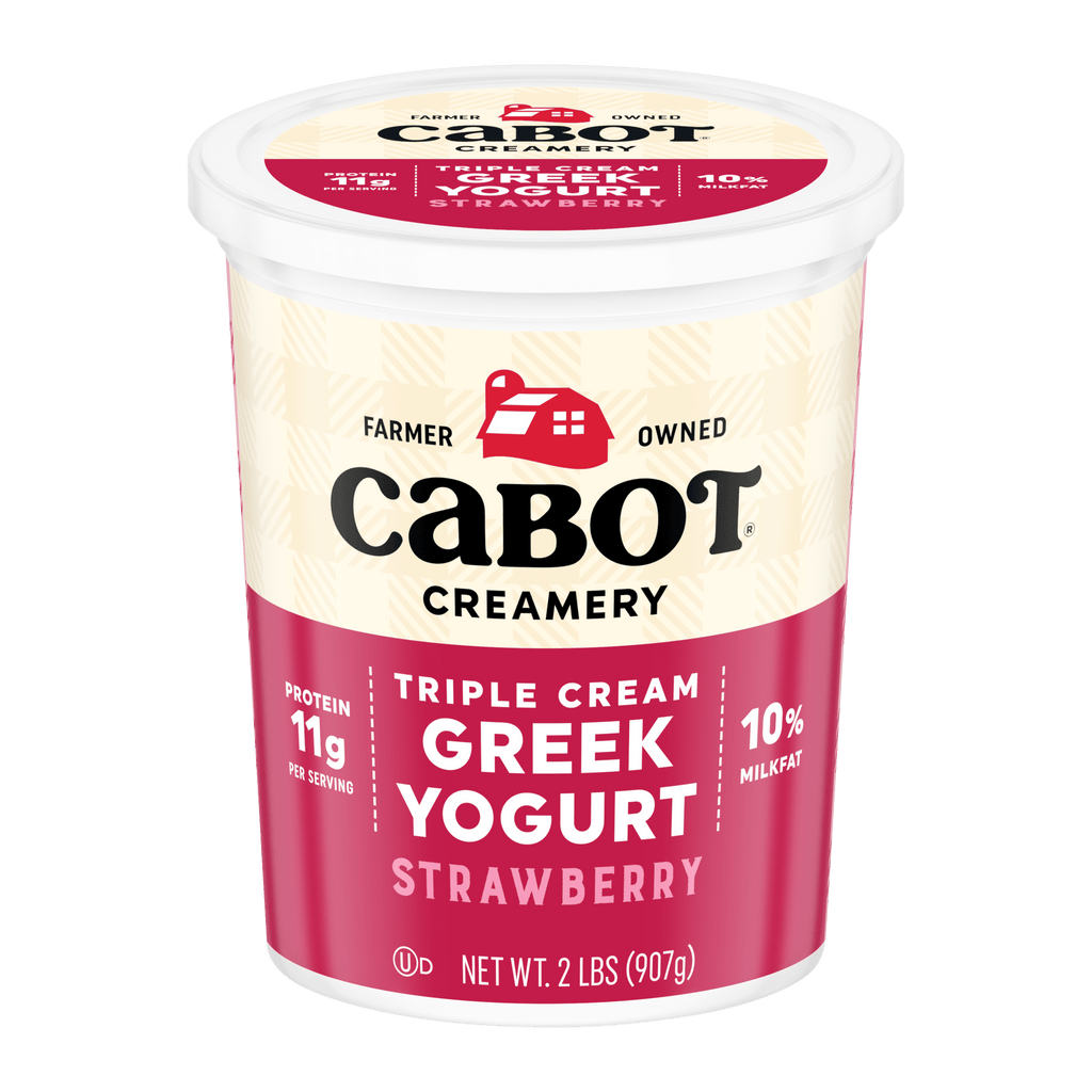 Triple Cream Strawberry Greek Yogurt – Cabot Creamery