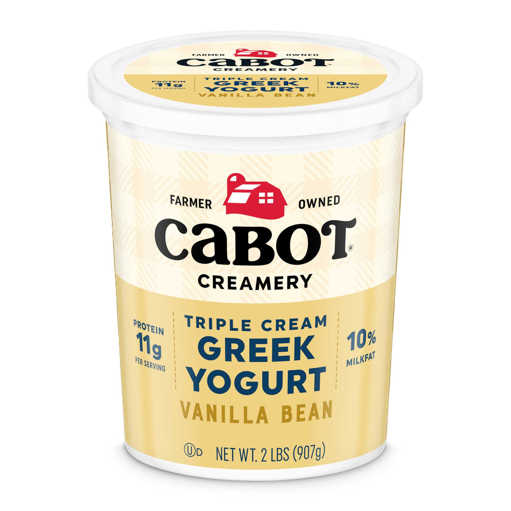 Triple Cream Vanilla Bean Greek Yogurt – Cabot Creamery