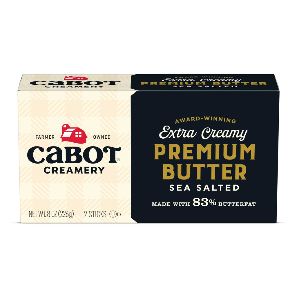 Extra Creamy Sea Salted Butter – Cabot Creamery
