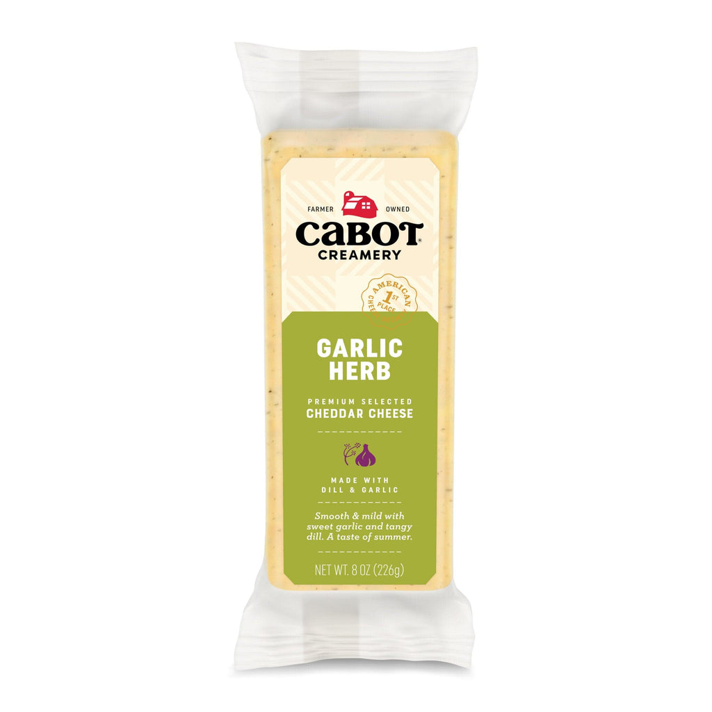 Garlic Herb Cheddar Cheese – Cabot Creamery