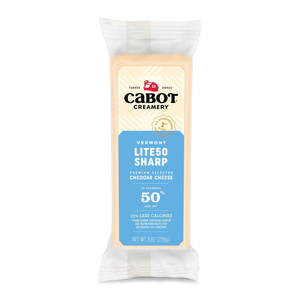 Lite50 Sharp Cheddar Cheese Deli Bar – Cabot Creamery