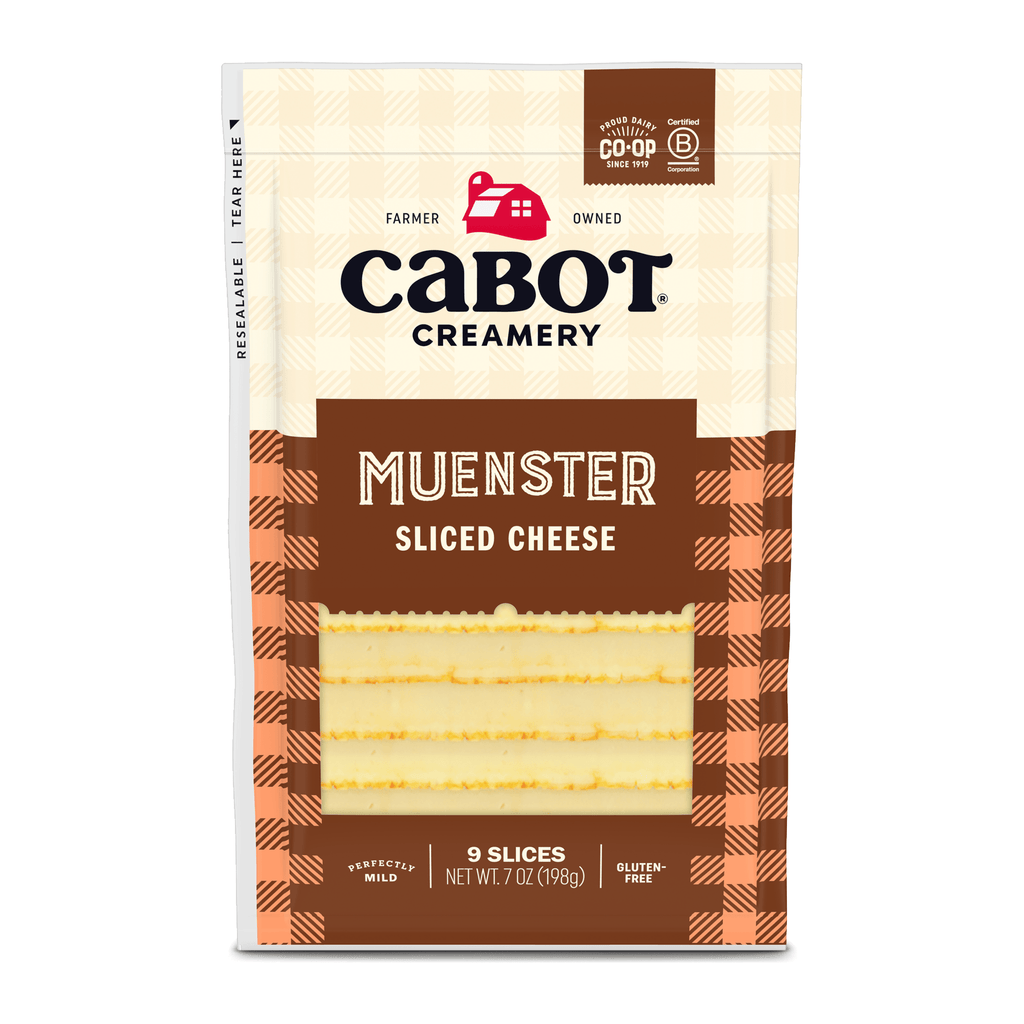 Muenster Sliced Cheese – Cabot Creamery