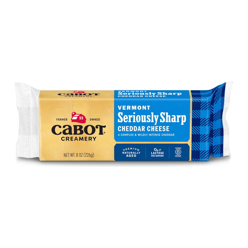 Seriously Sharp Yellow Cheddar Cheese – Cabot Creamery