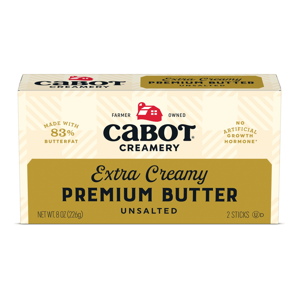 Extra Creamy Unsalted Butter – Cabot Creamery