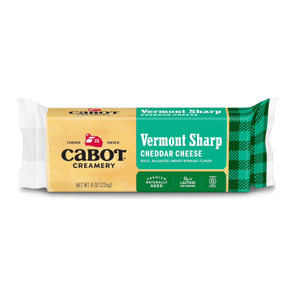 Vermont Sharp Yellow Cheddar Cheese Bar – Cabot Creamery