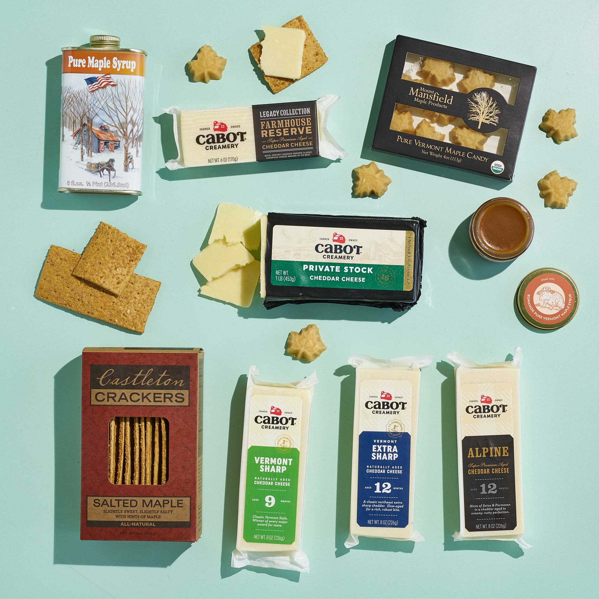 Types of Cheddar Cheese – Cabot Creamery